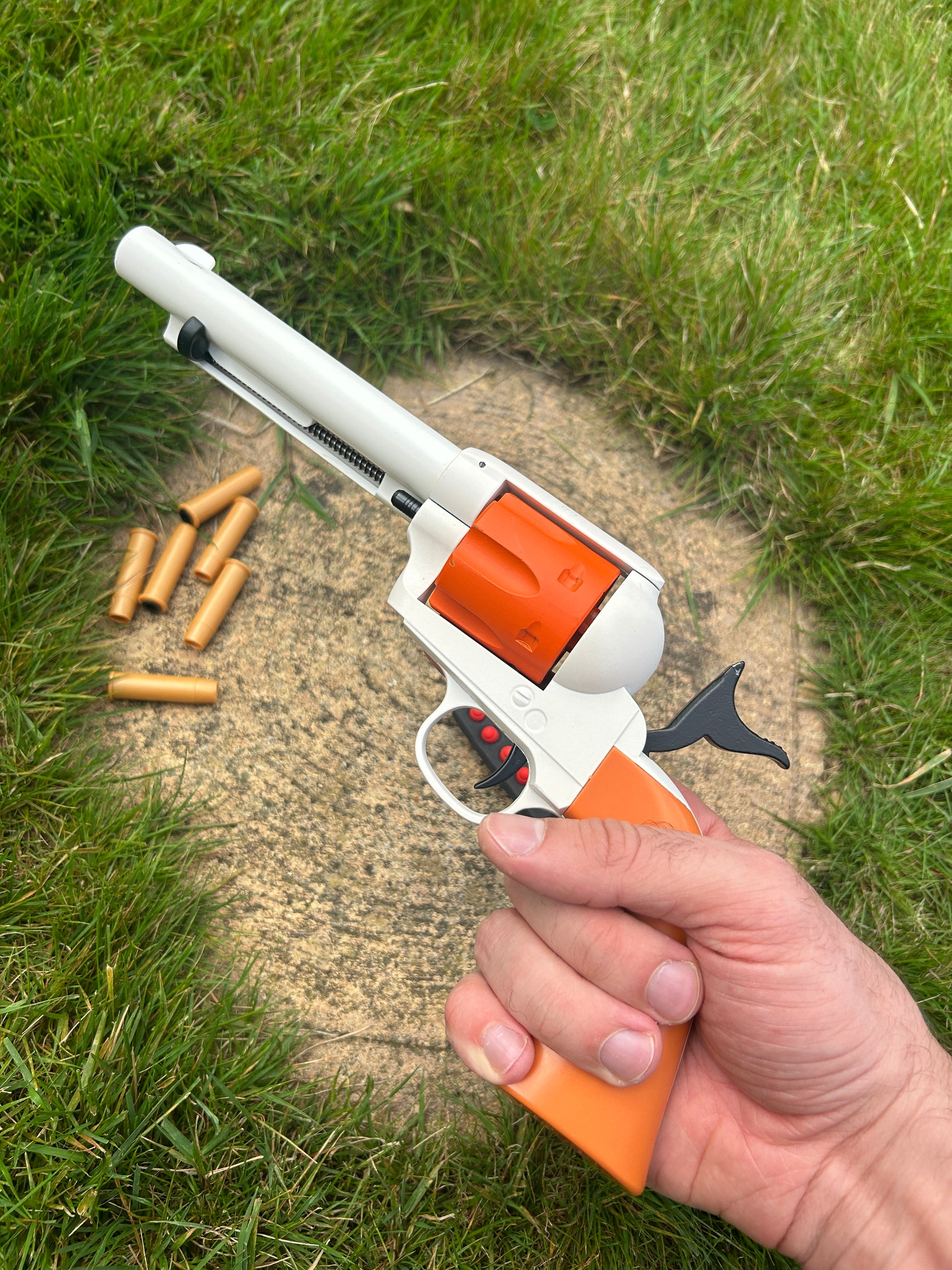 Colt SAA Revolver Shell Ejecting Foam Dart Pistol | Cosplay Prop & Toy ...