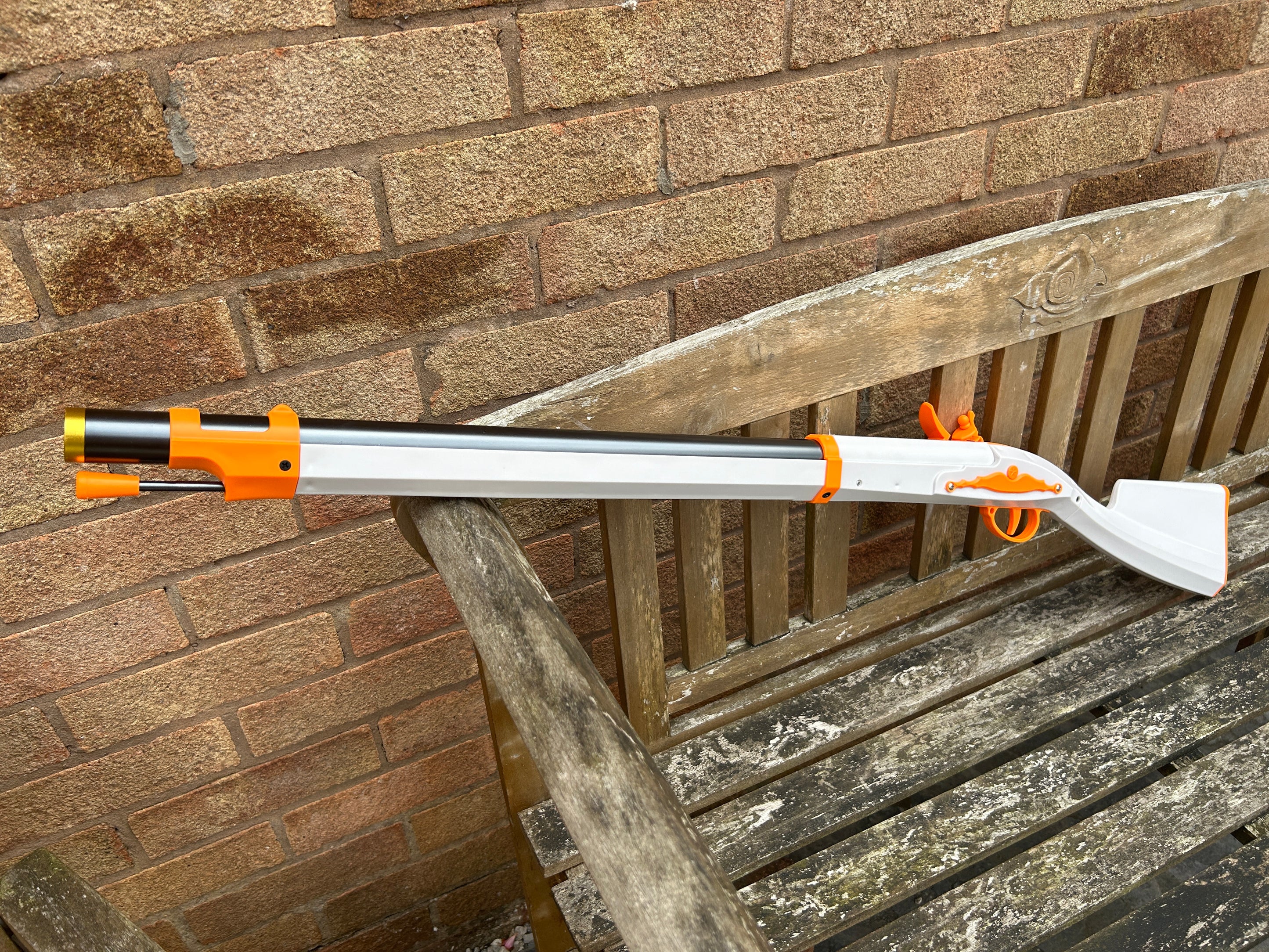 Musket Rifle Full Size Dart Blaster with Barrel Loading | Cosplay Prop ...