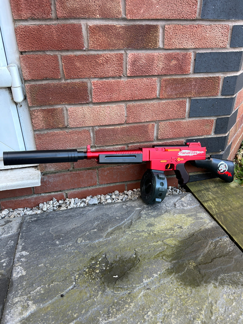 Thompson SMG Automatic Shell Ejecting Dart Blaster | Toy Gun & Cosplay ...