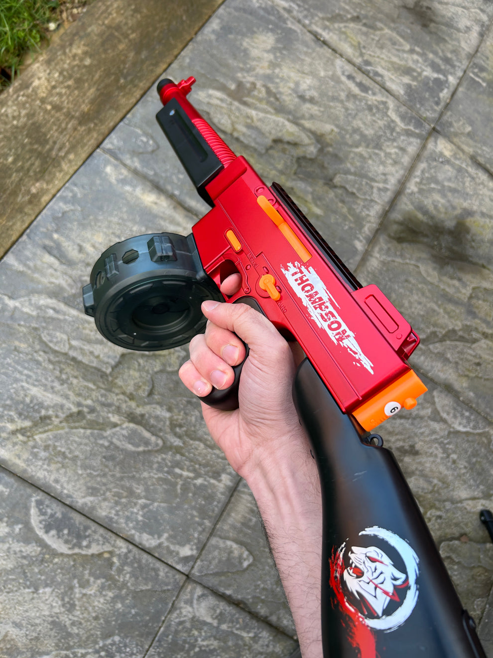 Thompson SMG Automatic Shell Ejecting Dart Blaster | Toy Gun & Cosplay ...