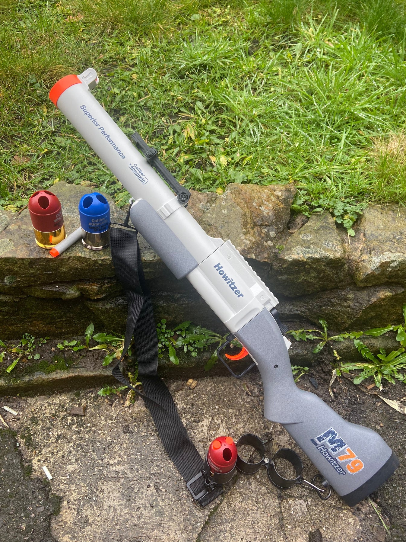 M79 Grenade Launcher Shell Ejecting Dart Blaster - Cosplay / Prop Toy ...
