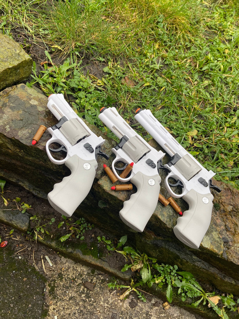 Revolver Semiauto Pistol Soft Dart Blaster Cosplay / Prop Toy Gun ...