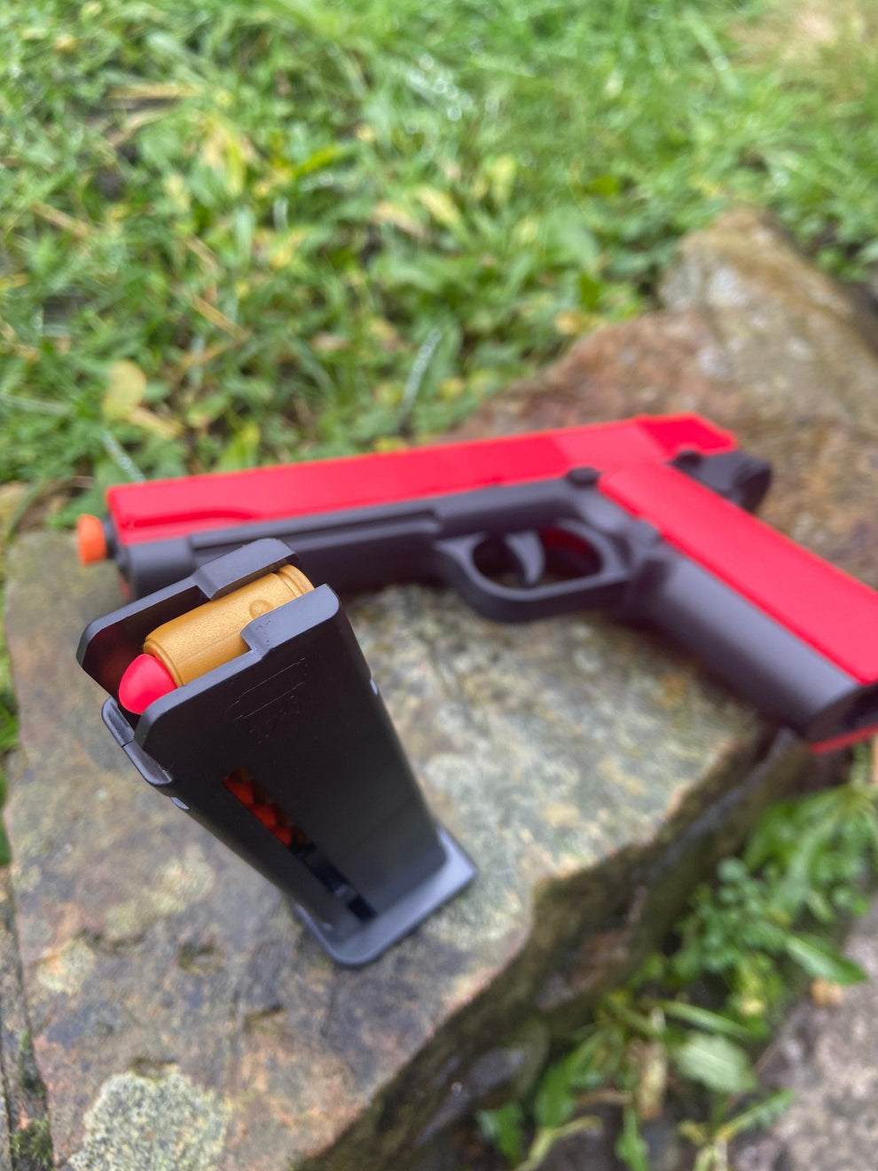 1911 Semiauto Shell Ejecting Dart Blaster Blowback Cosplay Prop Toy Gu ...