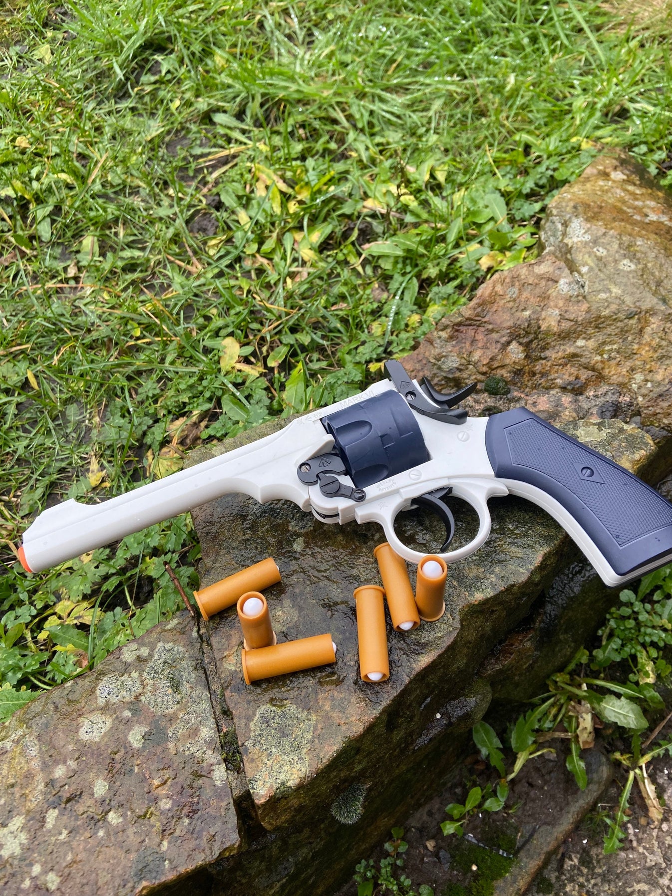 Webley Revolver Pistol - Soft Dart Cosplay/Prop Toy Gun – Dart Armoury
