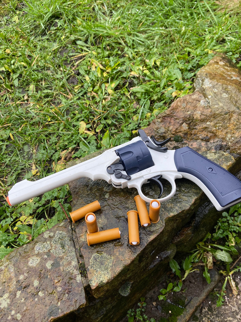 Webley Revolver Pistol - Soft Dart Cosplay/Prop Toy Gun – Dart Armoury